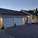 Attefallshus garage med loft - arkitekt-projekt.com