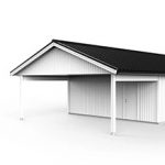 Ritning attefallshus lösvirke - arkitekt-projekt.com